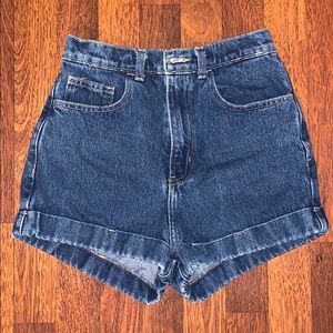 American Apparel Shorts | High Waisted American Apparel Denim Shorts ...